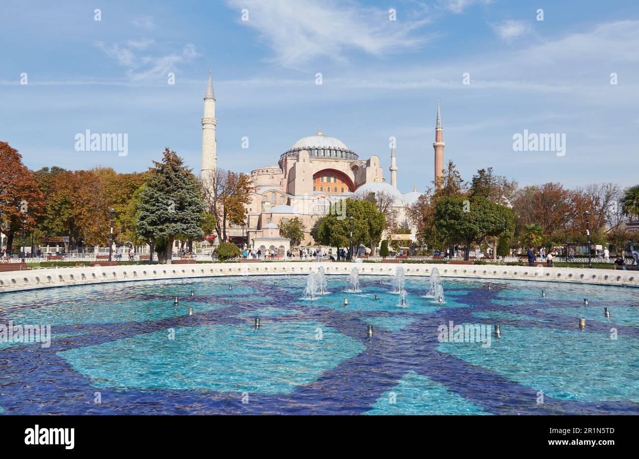 Istanbul's Hagia Sofia, completed in 537 AD by Emperor Justinian I and ...