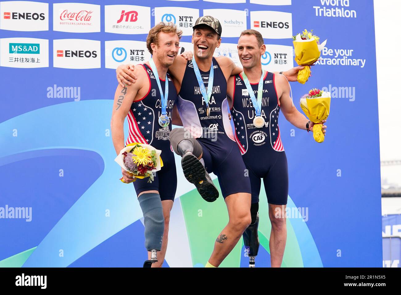 Yokohama, Japan. 13th May, 2023. (L-R) Carson Clough (USA), Alexis ...