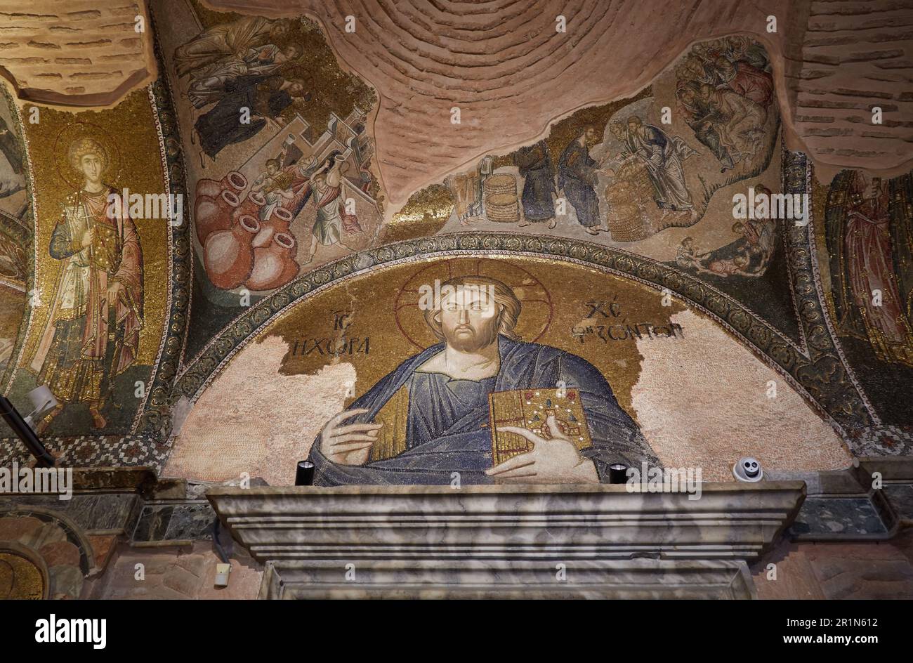 Chora Monastery in Istanbul, known for its stunning mosaics Stock Photo ...