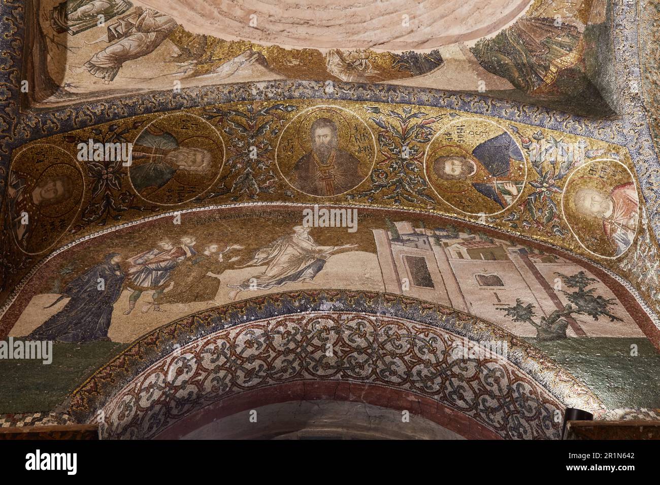 Chora Monastery in Istanbul, known for its stunning mosaics Stock Photo ...