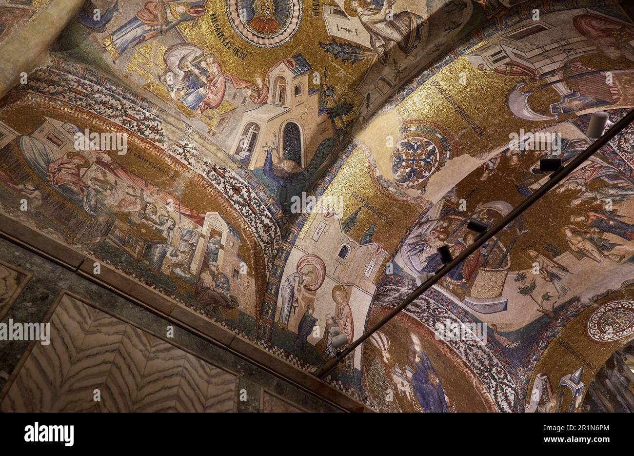 Chora Monastery in Istanbul, known for its stunning mosaics Stock Photo ...