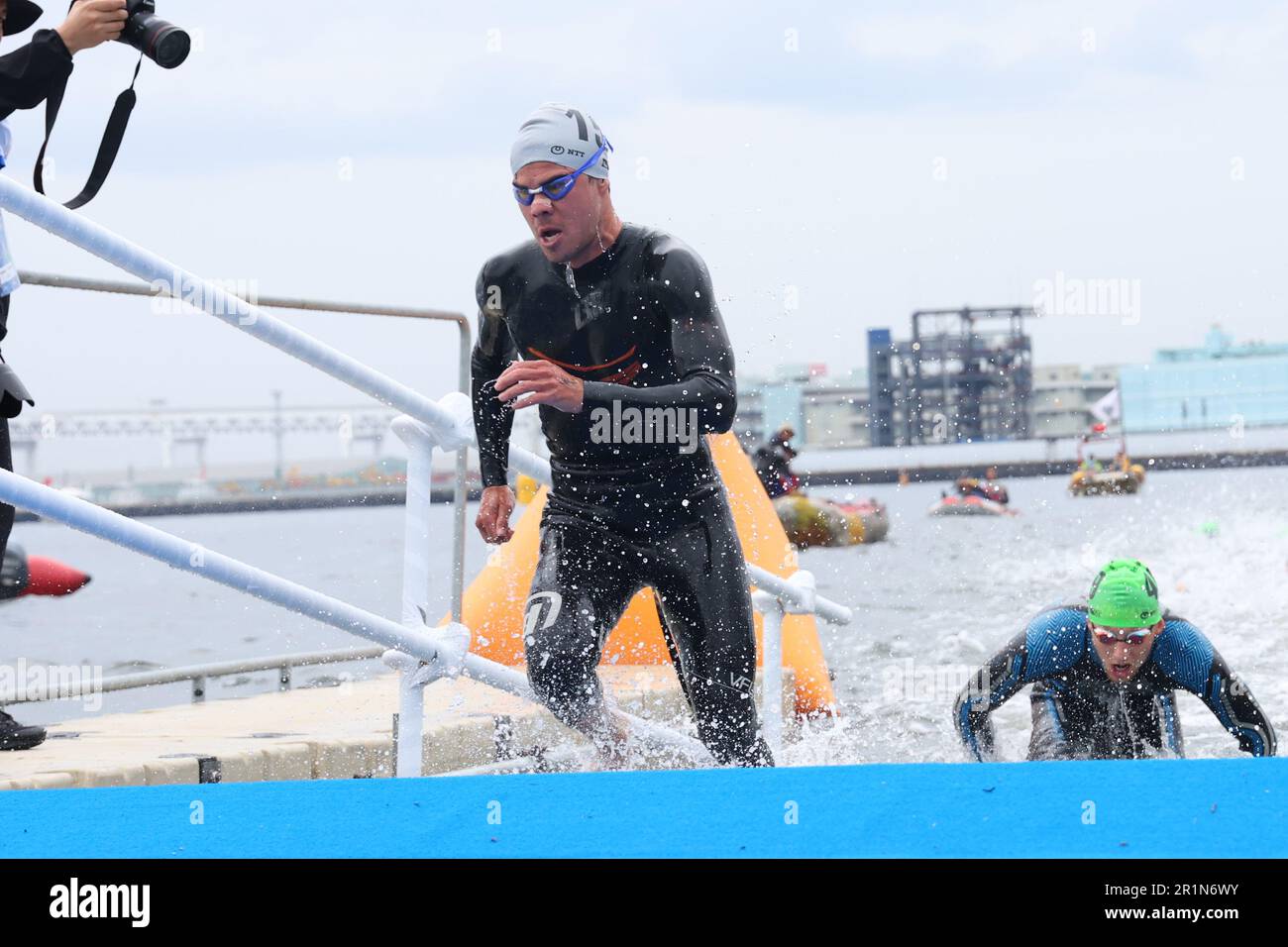 Yokohama, Kanagawa, Japan. 13th May, 2023. Kenji Nener (JPN) Triathlon ...