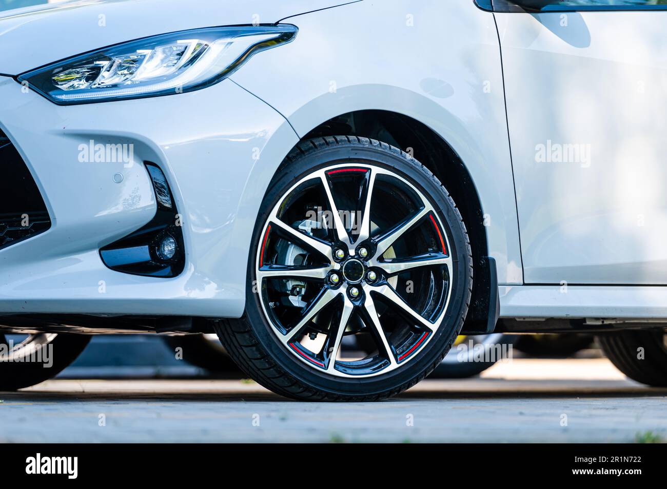 Car wheel rims low profile hi-res stock photography and images - Alamy