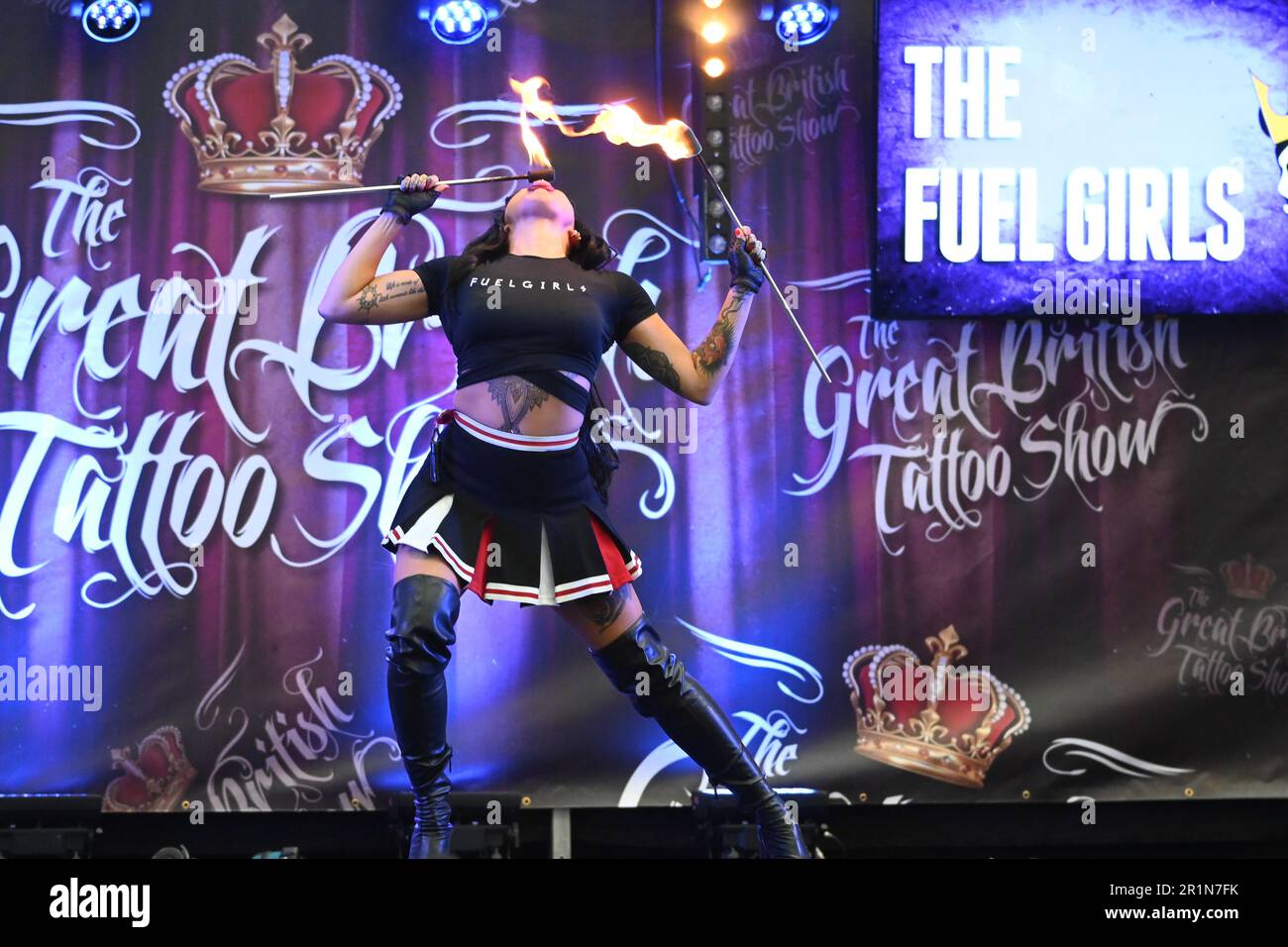 London, UK. 14th May, 2023. The Fuel Girls performs The London Great ...