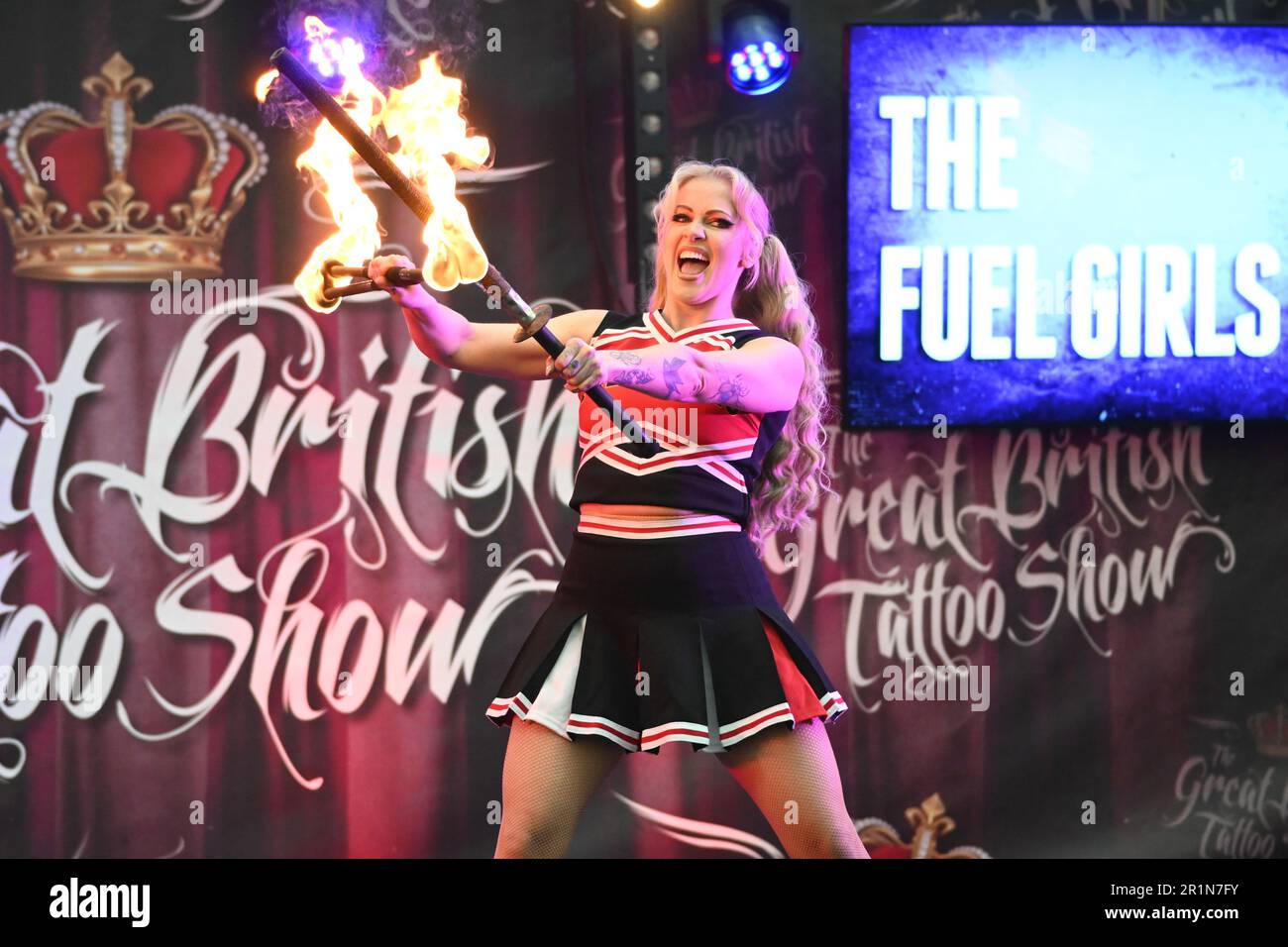 London, UK. 14th May, 2023. The Fuel Girls performs The London Great ...