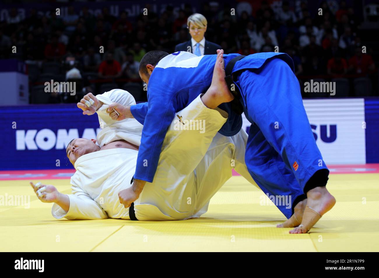 Ali Bin Hamad Al Attiyah Arena, Doha, Qatar. 14th May, 2023. (L-R ...