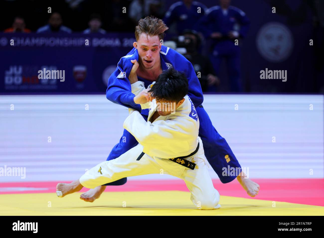 Ali Bin Hamad Al Attiyah Arena, Doha, Qatar. 14th May, 2023. (Top ...