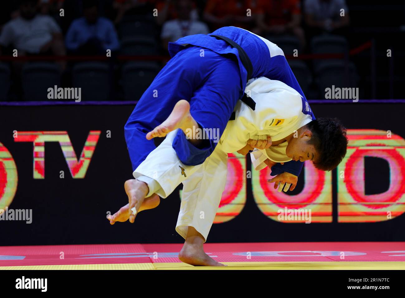 Ali Bin Hamad Al Attiyah Arena, Doha, Qatar. 14th May, 2023. (Top ...