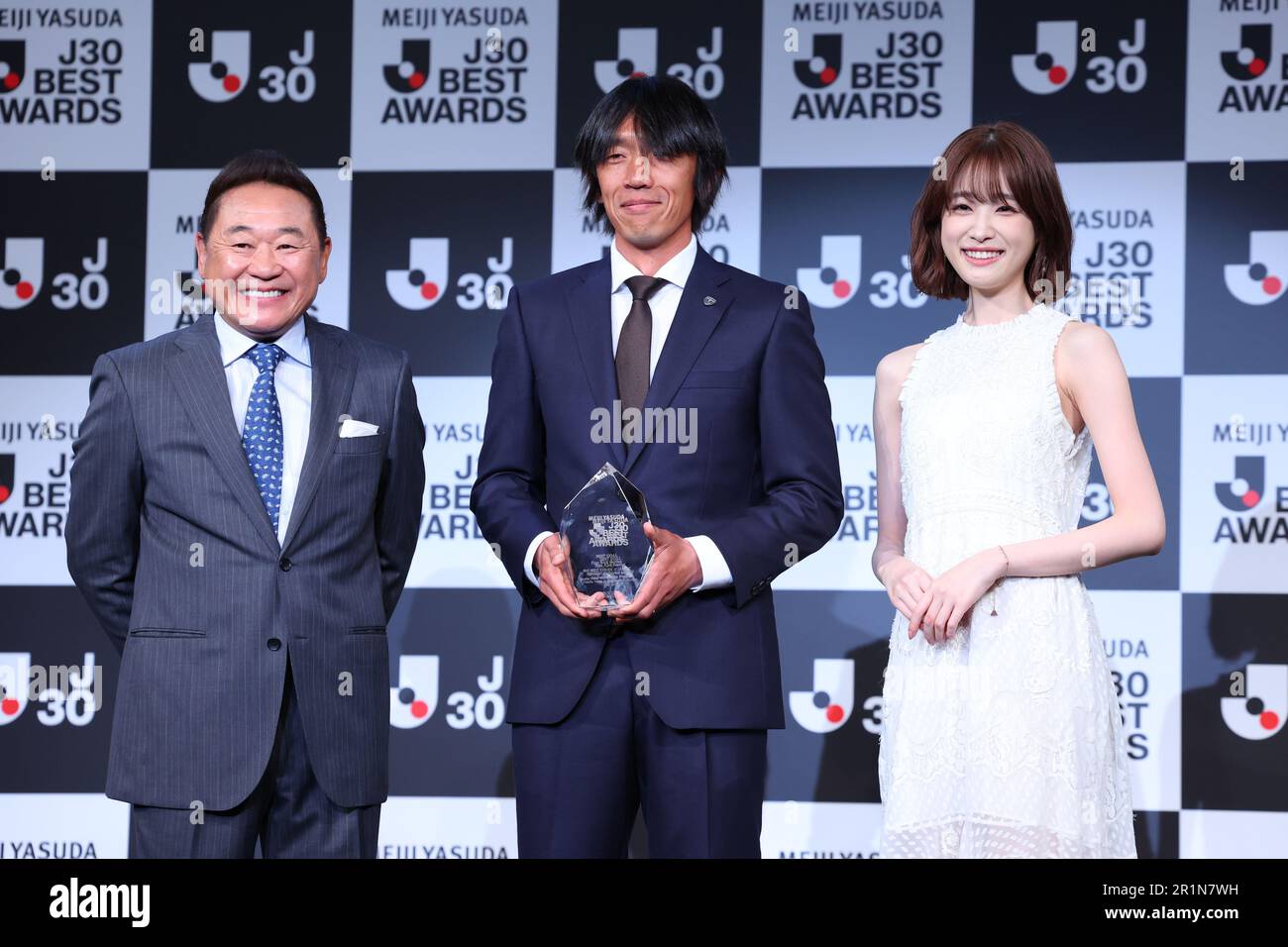 Tokyo, Japan. 15th May, 2023. (L-R) Yasutaro Matsuki, Shunsuke Nakamura, Hikaru Takahashi ...