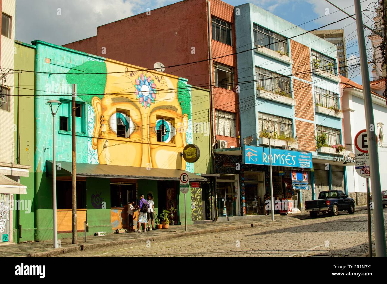This is a photo showing a graph from a metropole. Beautiful colors and ...