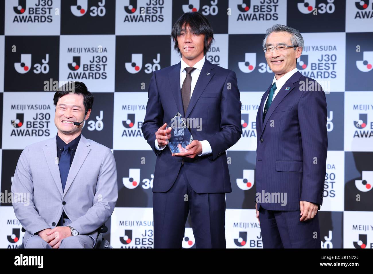 Tokyo, Japan. 15th May, 2023. (L-R) Shingo Kunieda, Shunsuke Nakamura ...