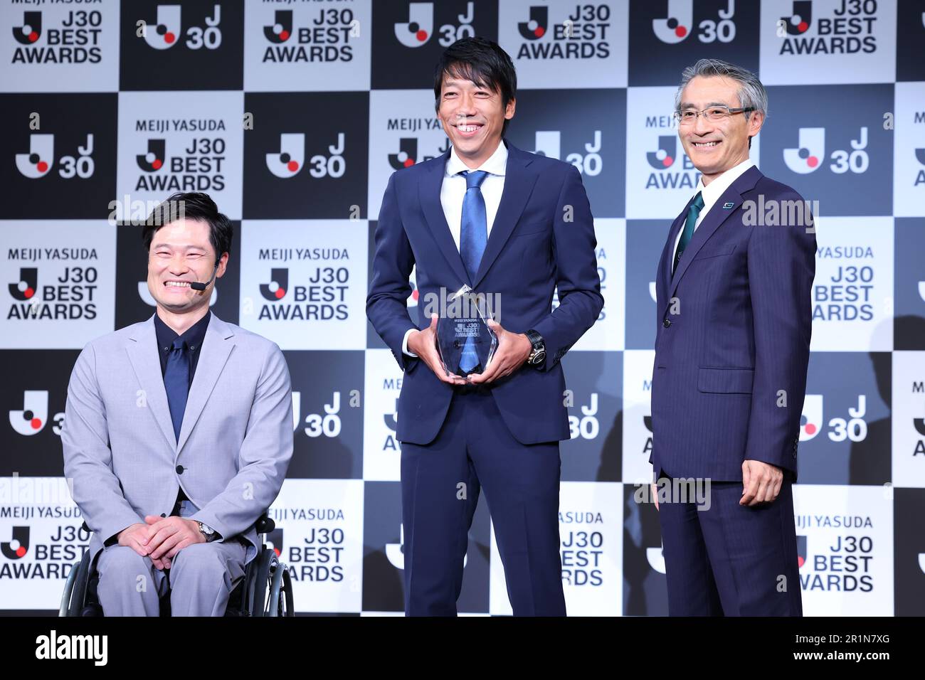 Tokyo, Japan. 15th May, 2023. (L-R) Shingo Kunieda, Kengo Nakamura ...