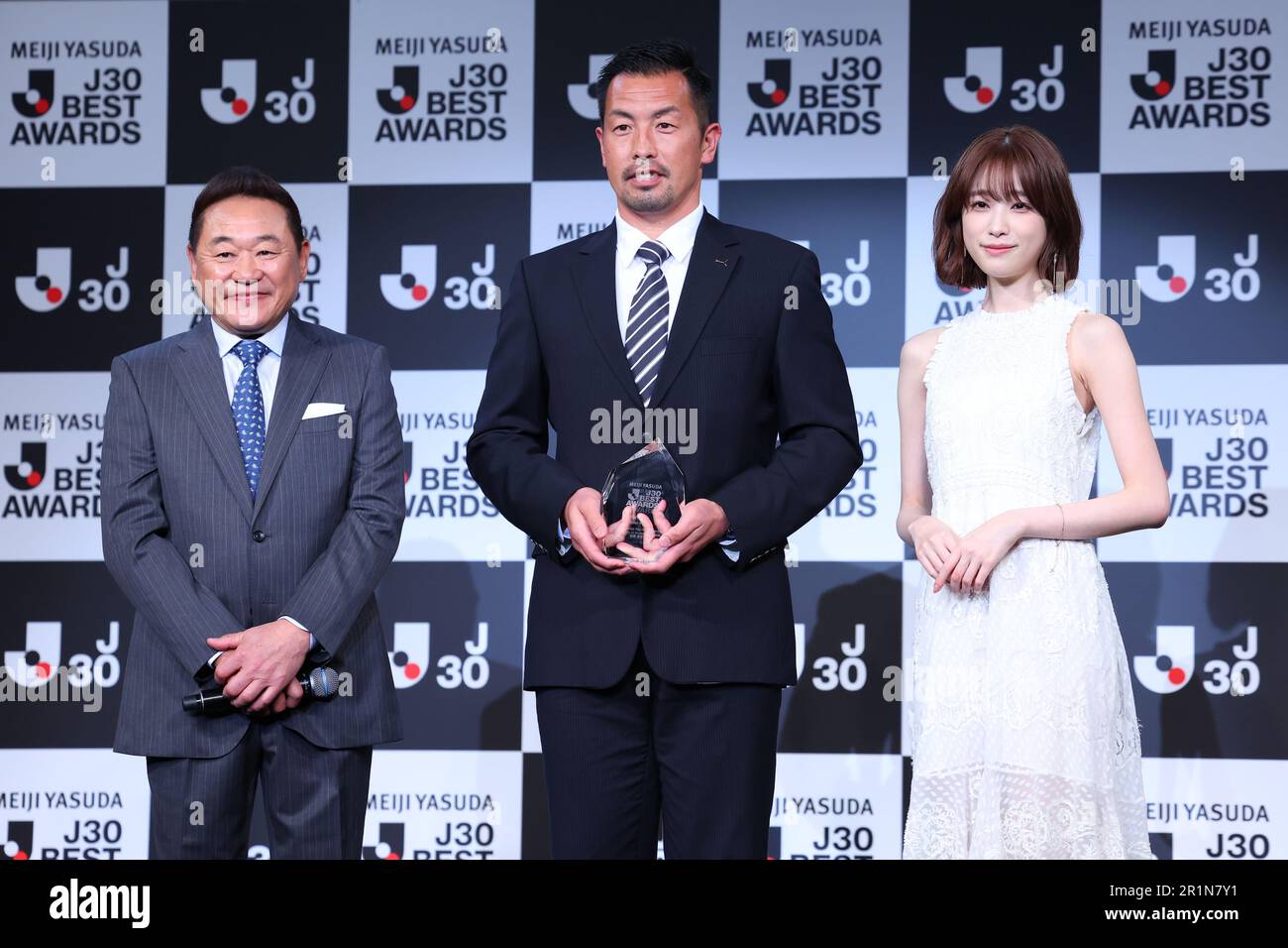 Tokyo, Japan. 15th May, 2023. (L-R) Yasutaro Matsuki, Norihiro Yamagishi, Hikaru Takahashi ...