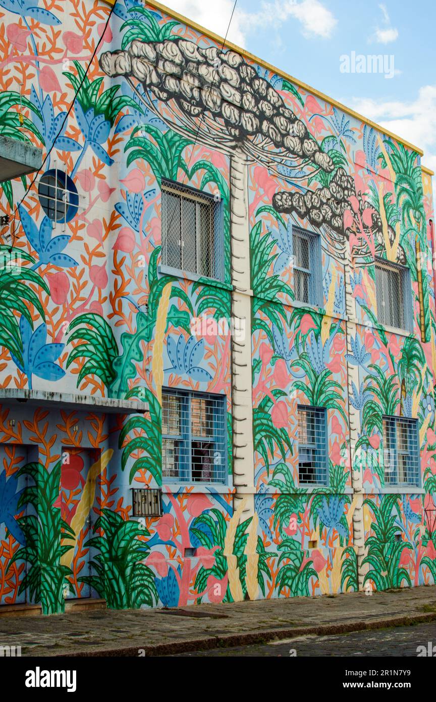 This is a photo showing a graph from a metropole. Beautiful colors and ...
