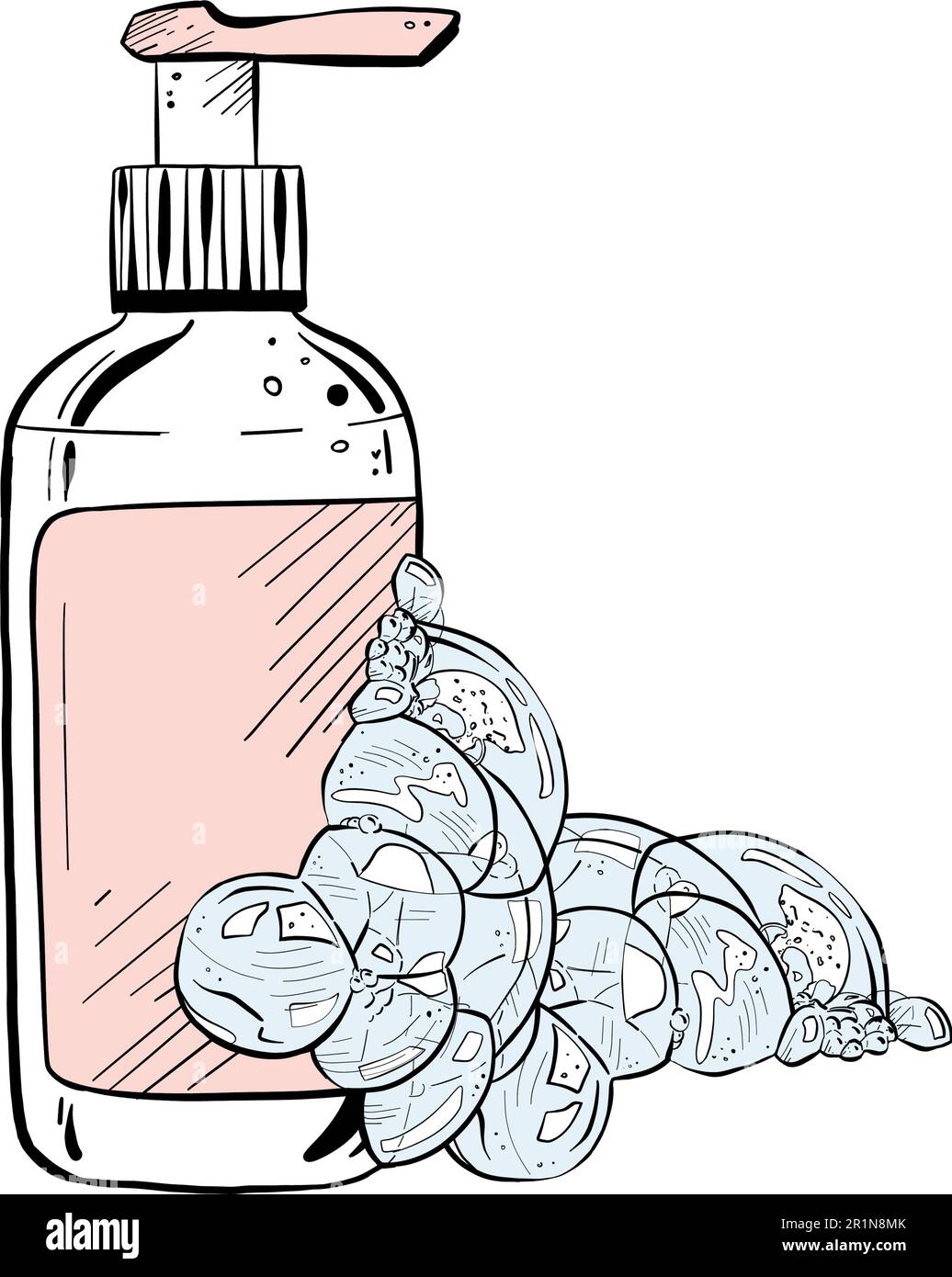 Bath soap drawing hi-res stock photography and images - Alamy