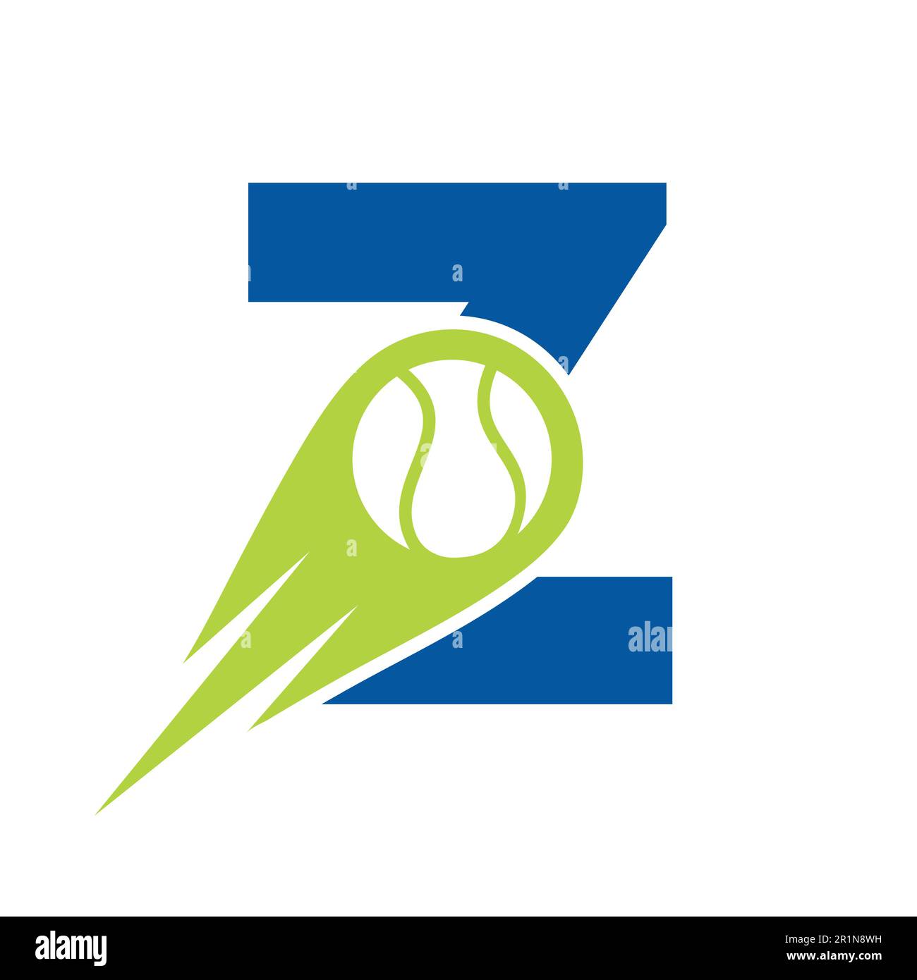 Initial Letter Z Tennis Club Logo Design Template. Tennis Sport Academy ...