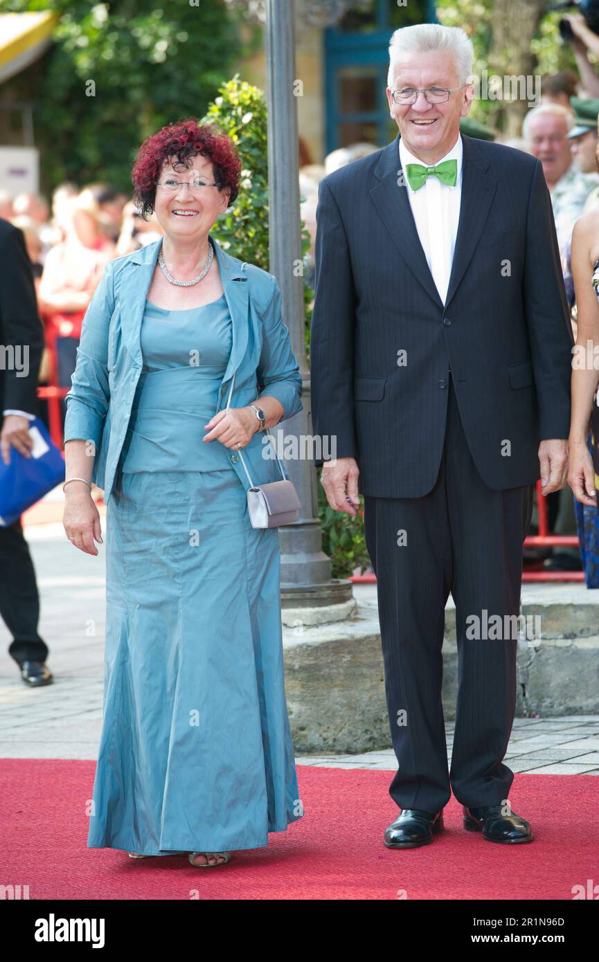 Bayreuth richard wagner festival red carpet hi-res stock photography ...