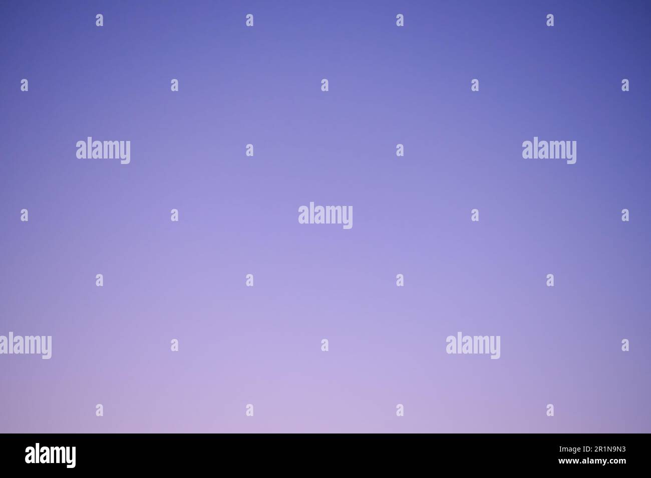 Sunset sky gradient from blue to purple, copy space. Clear sunset sky ...