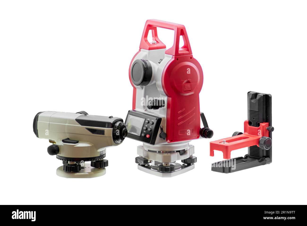 Measuring geodetic instrument for engineering works and topographic ...