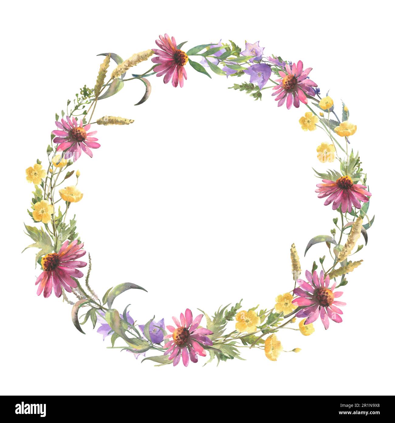 Wildflowers Frame Png