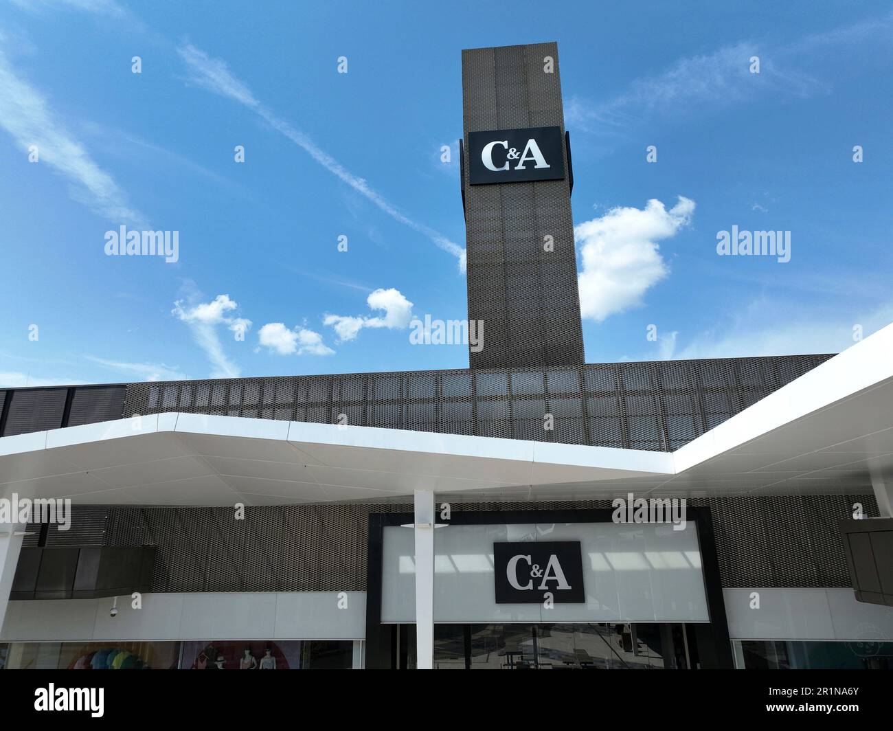 Largest open air shopping center in germany hi-res stock photography ...