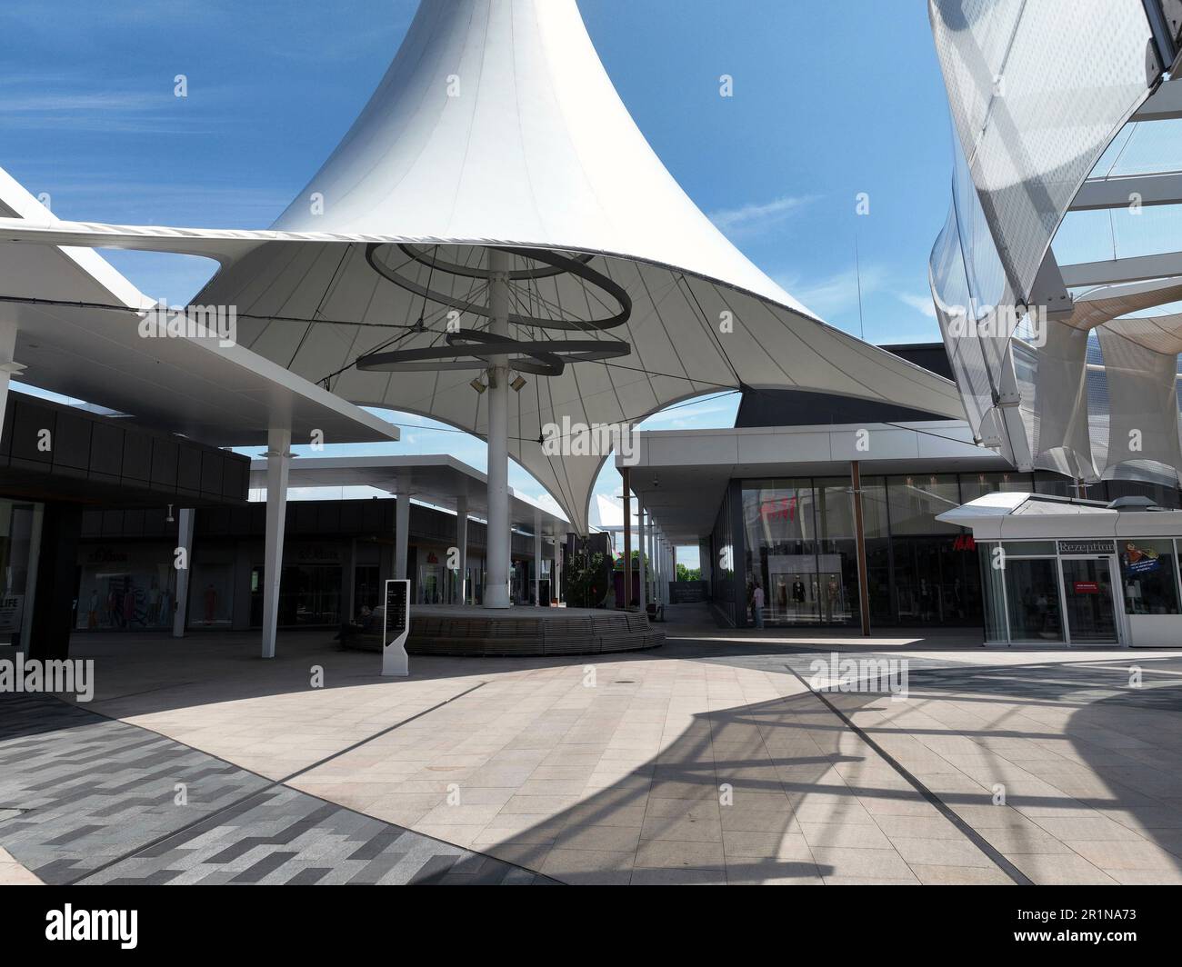 Largest open air shopping center in germany hi-res stock photography ...