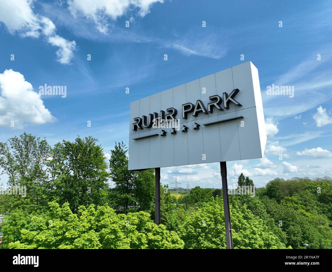 Largest open air shopping center in germany hi-res stock photography ...