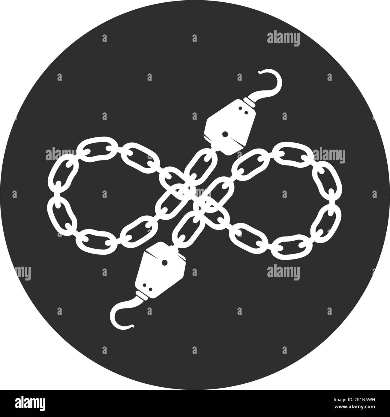 Lifting chain Black and White Stock Photos & Images - Alamy