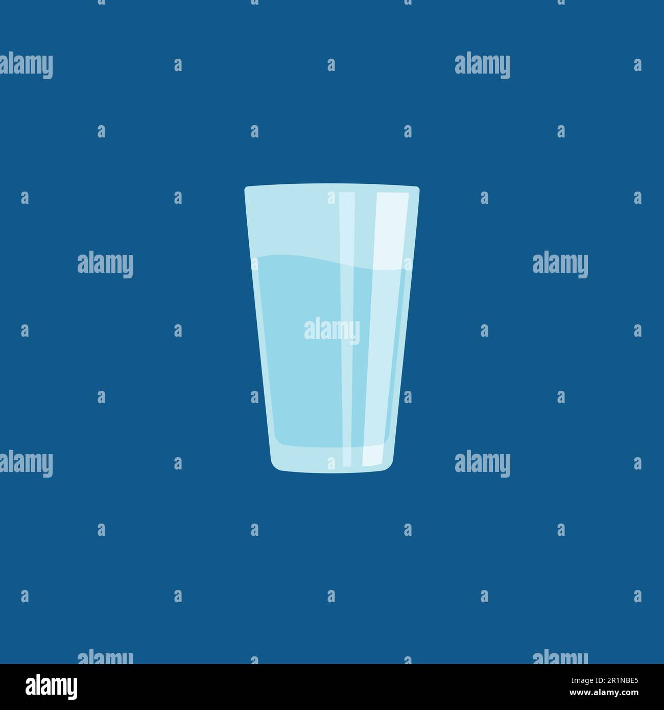 Sparkling mineral water glass Stock Vector Images - Alamy