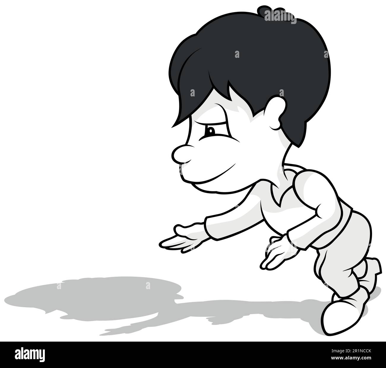 Boy dark Cut Out Stock Images & Pictures - Alamy