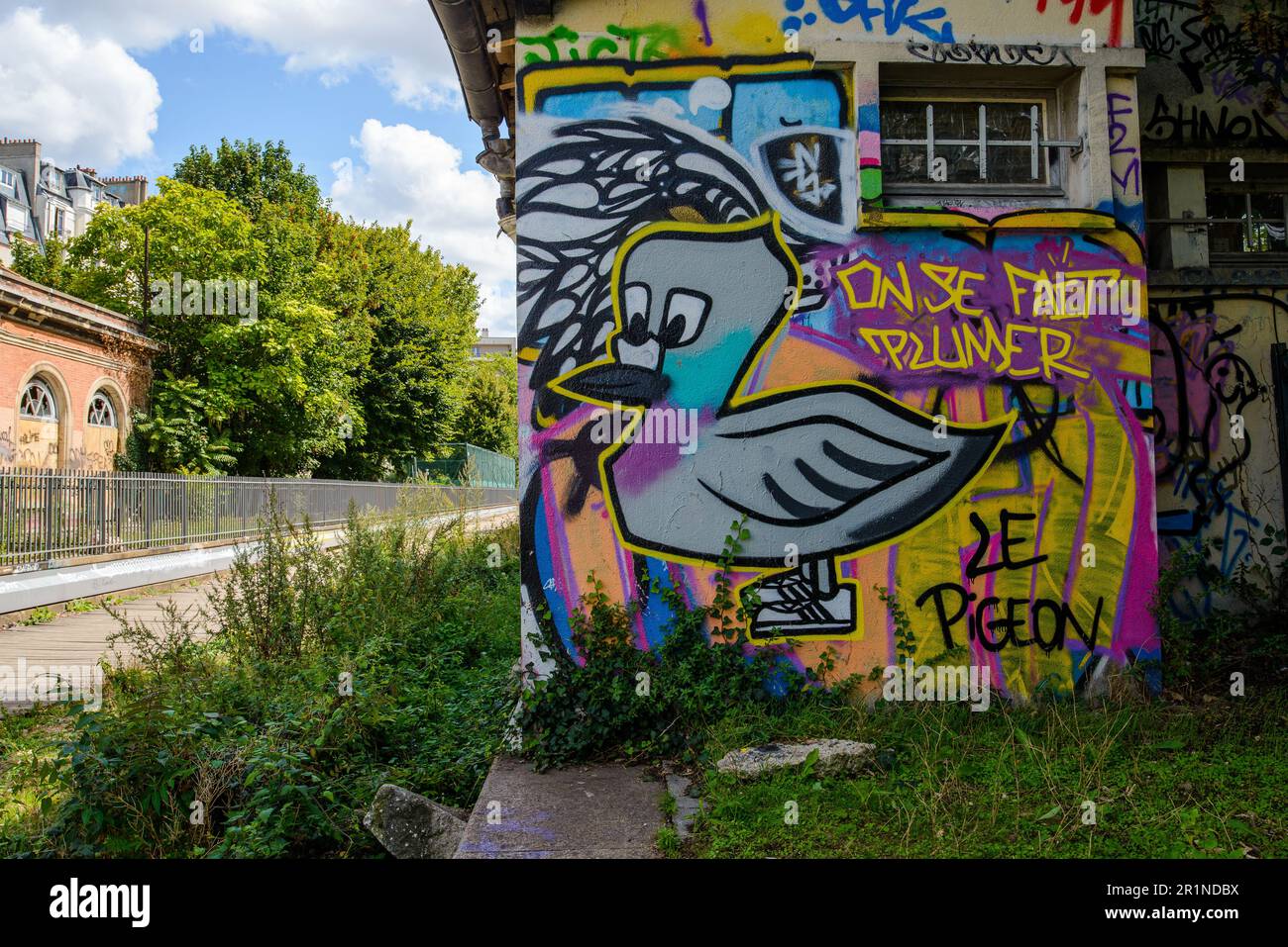 This is a photo showing a graph from a metropole. Beautiful colors and ...
