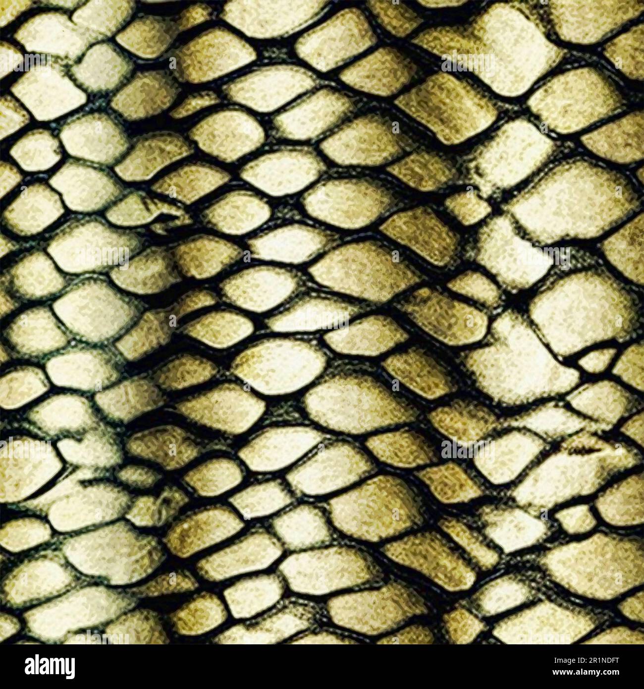 Watercolor painting. Snake skin texture background Stock Photo - Alamy