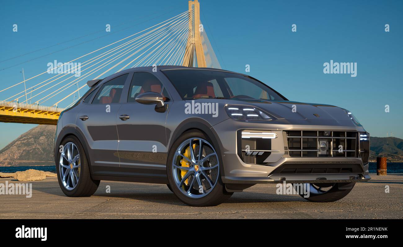 Porsche Cayenne Turbo GT Stock Photo - Alamy