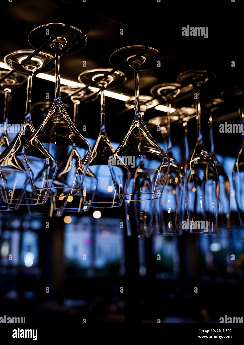 Bar rack hi-res stock photography and images - Alamy