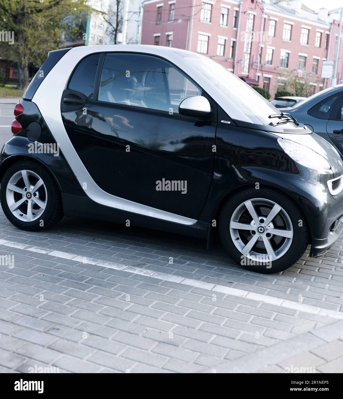 Minsk, Belarus, May 2023 - Smart mercedes the brand of cars of a ...