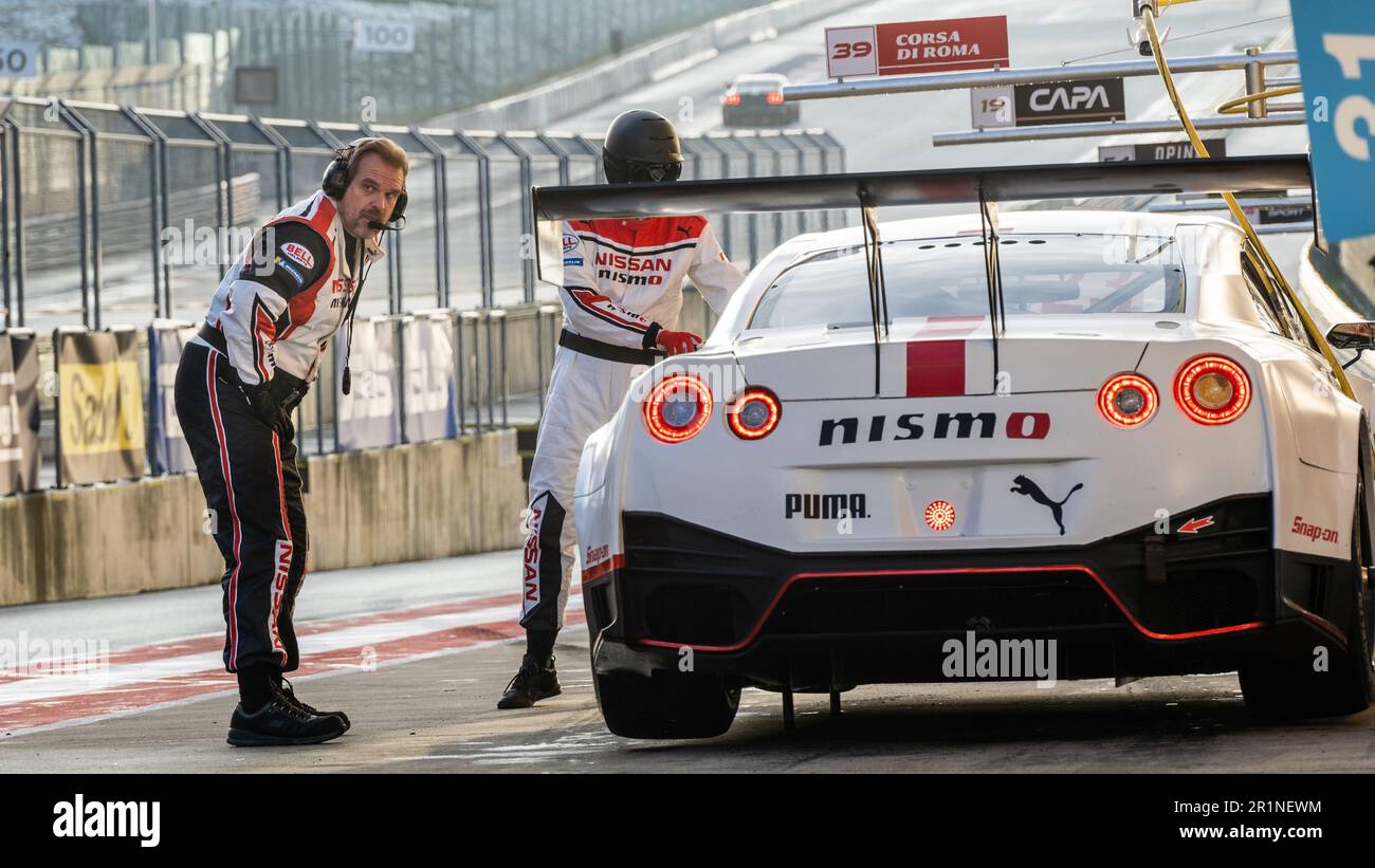 DAVID HARBOUR in GRAN TURISMO (2023), directed by NEILL BLOMKAMP ...