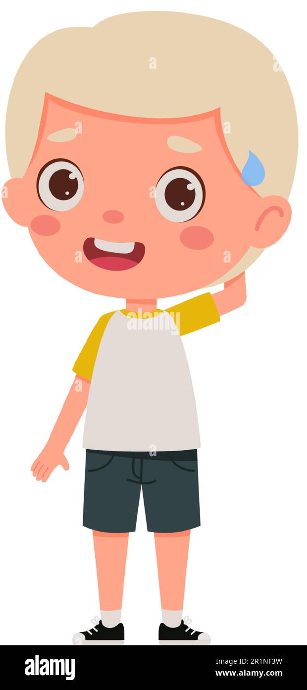 Confused Children Clipart