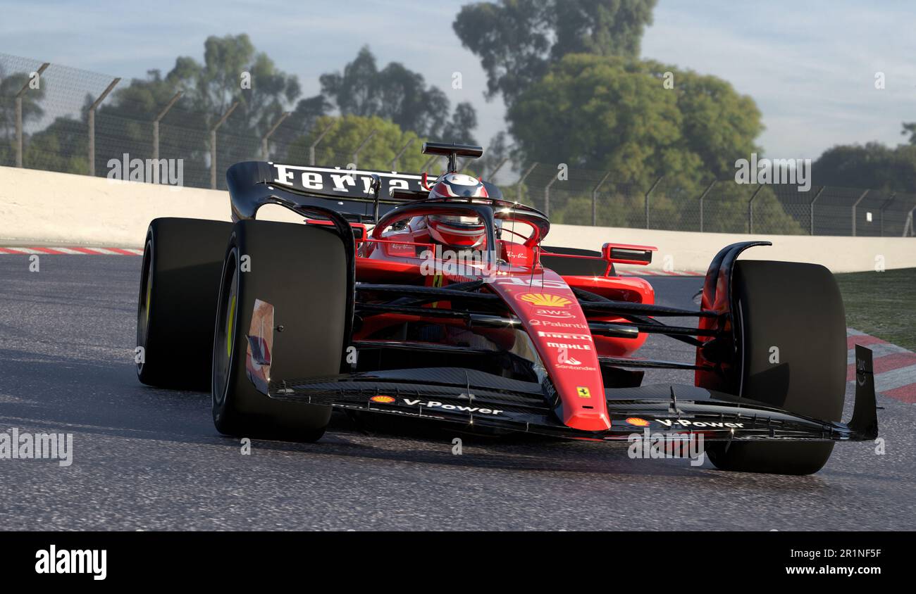 Formula 1 Grand Prix,Ferrari SF-23 Stock Photo - Alamy