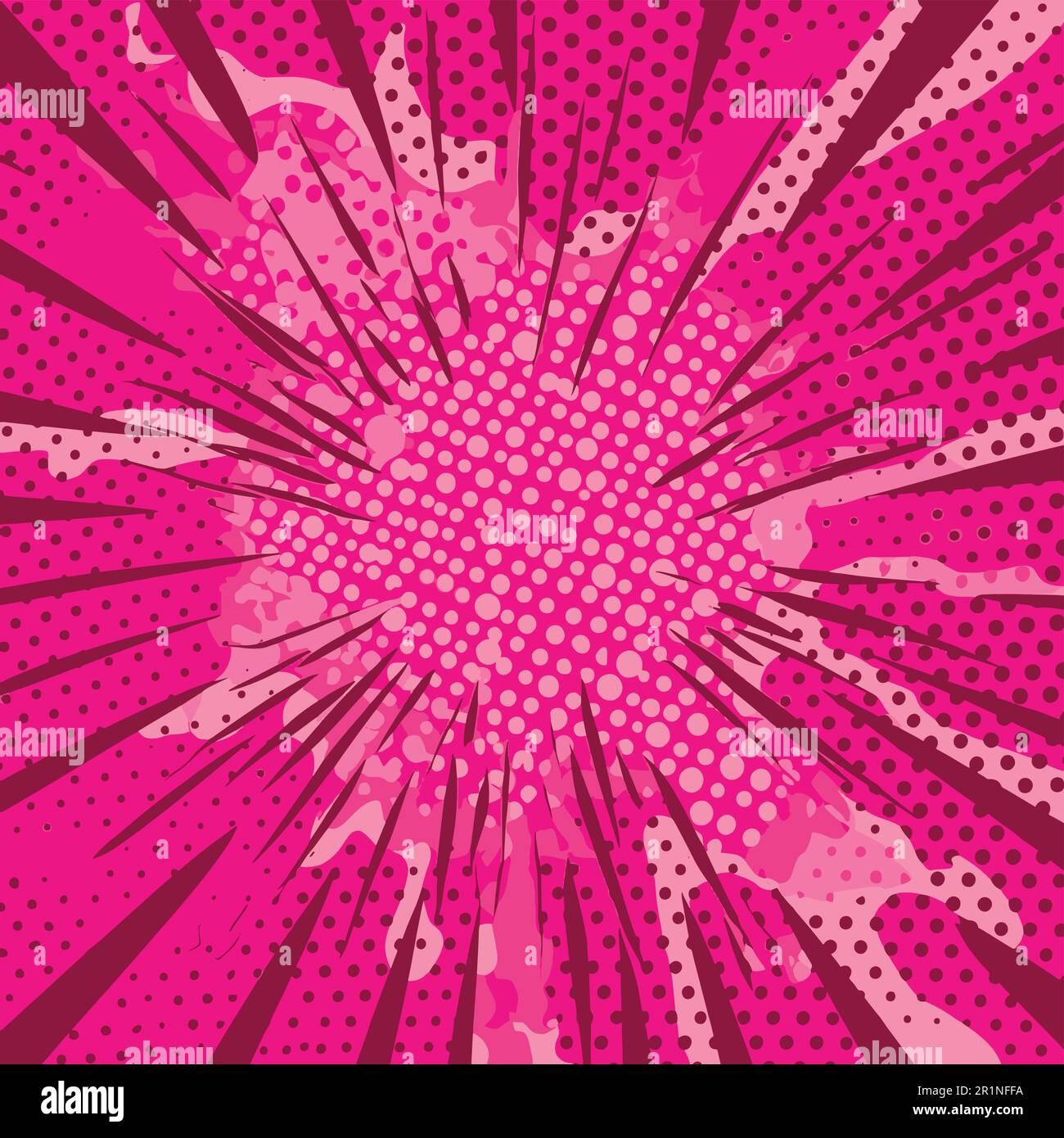 Pop art color explosion Stock Vector Images - Alamy