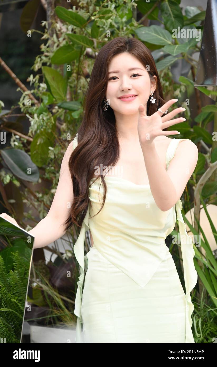 Chinese actress and singer Zhao Lusi attended activity in Shanghai ...