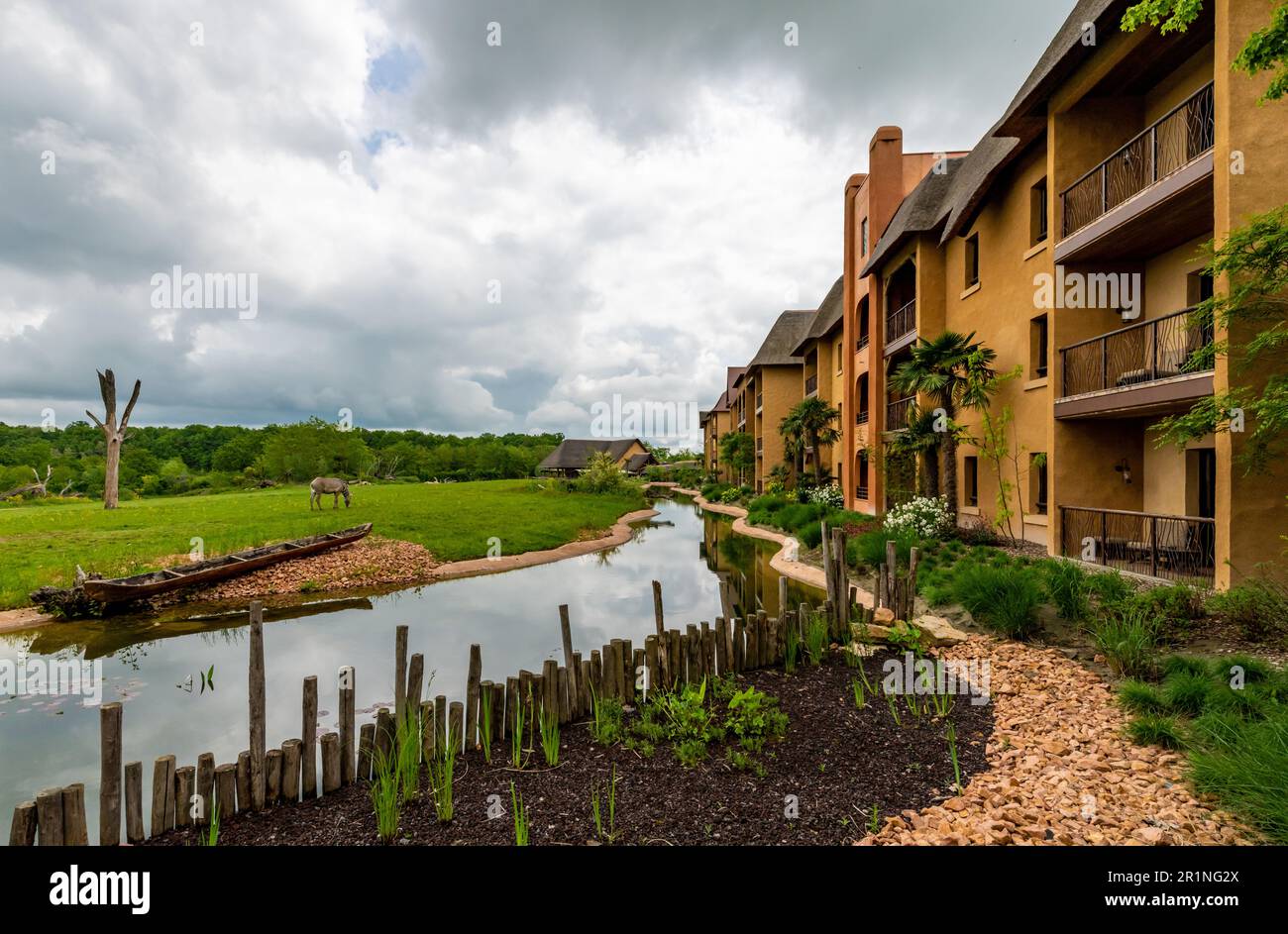 Safari views at PAL Savana RESERVE, a safari-like hotel at Le Pal theme ...