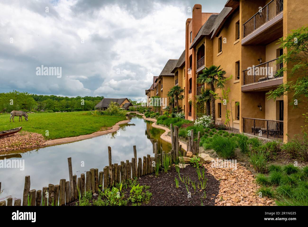 Safari views at PAL Savana RESERVE, a safari-like hotel at Le Pal theme ...