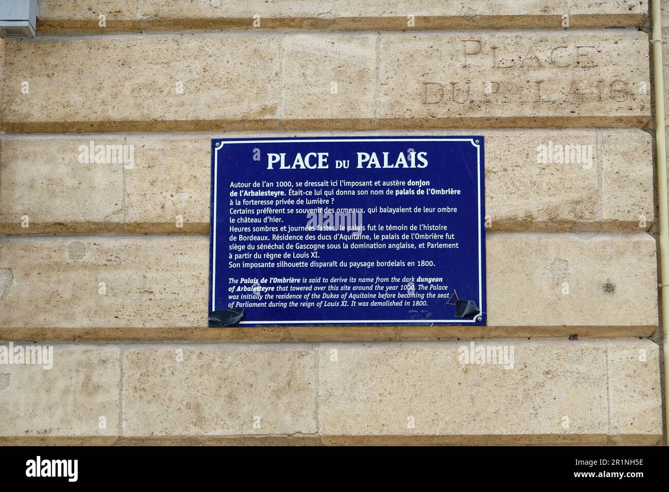 Ombriere palace hi-res stock photography and images - Alamy