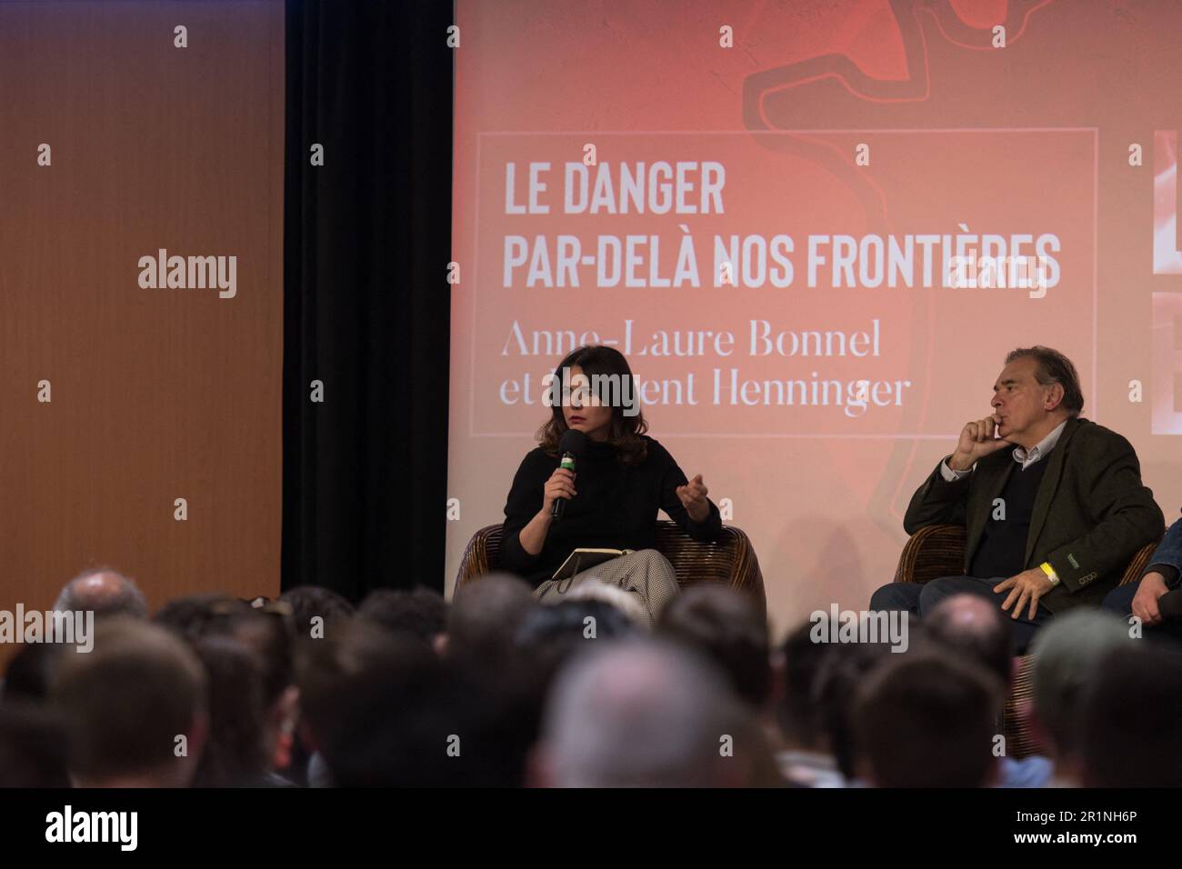 Paris, France. 13th May, 2023. French journalist Anne-Laure Bonnel ...