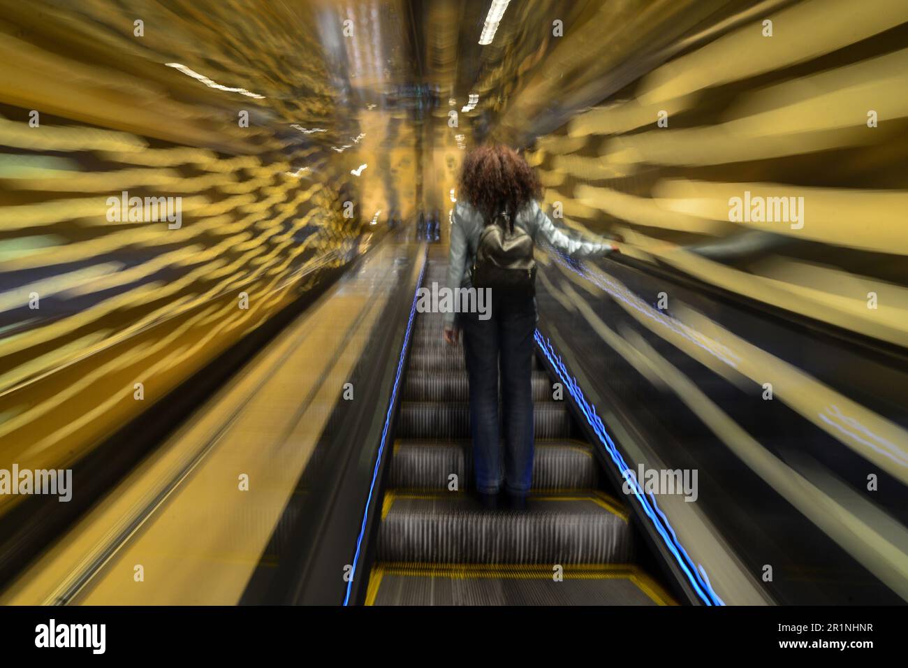 Naples, Italy. 14th May, 2023. An image of the Duomo station of the ...