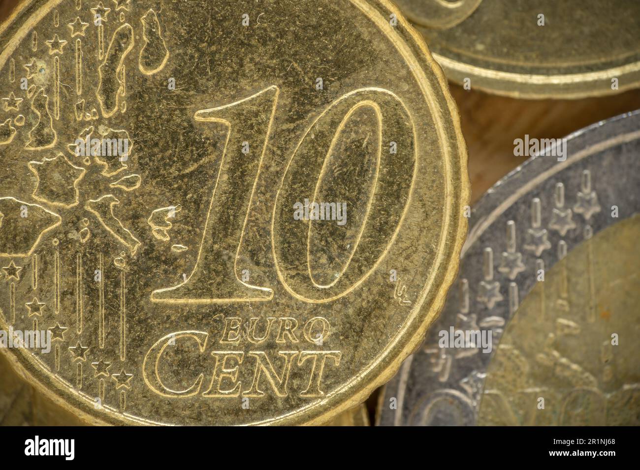 10 euro cent coin hi-res stock photography and images - Alamy
