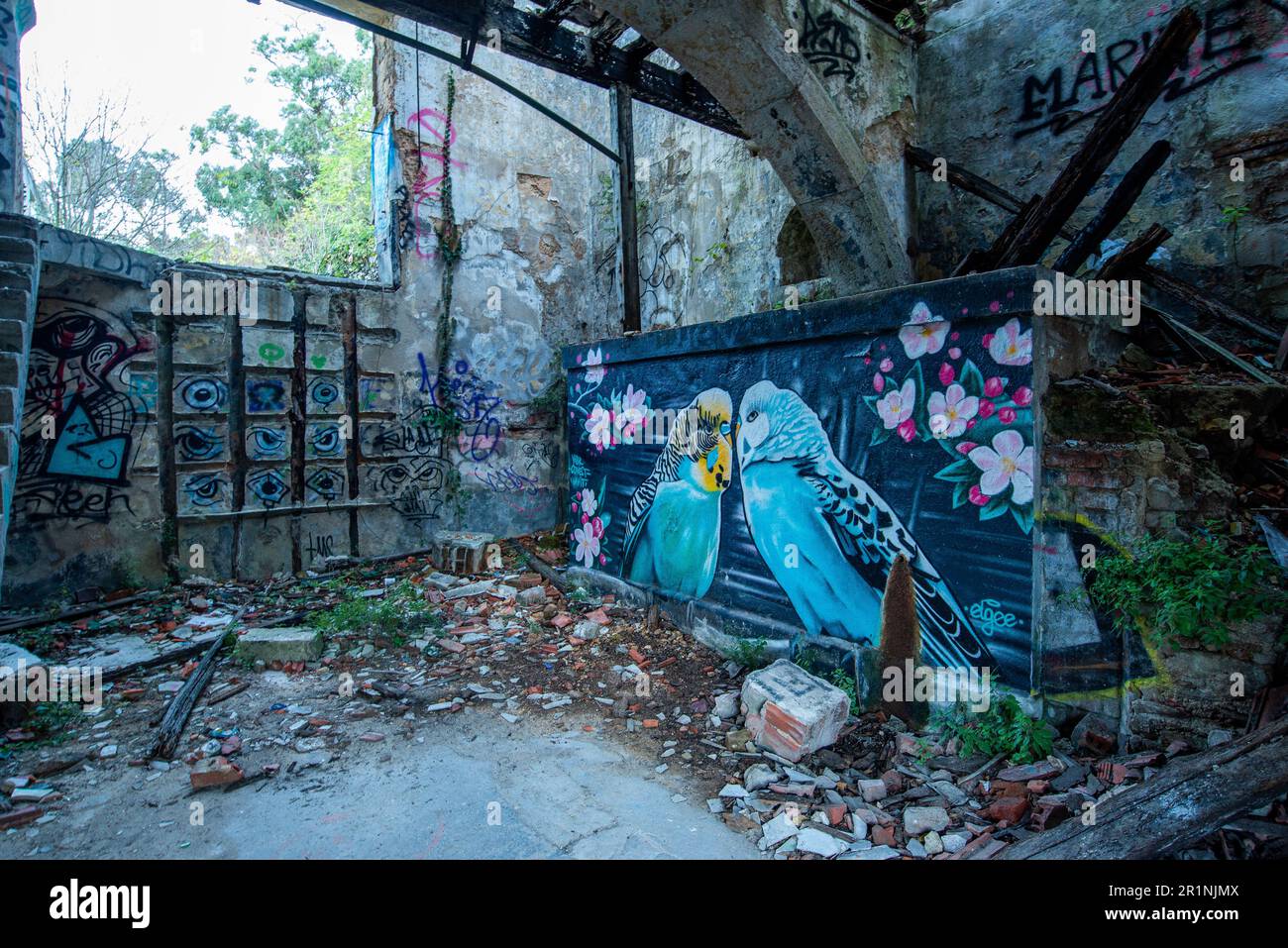 This is a photo showing a graph from a metropole. Beautiful colors and ...