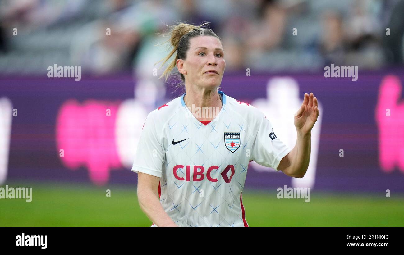 Chicago Red Stars' Arin Wright (3) in action during an NWSL soccer ...