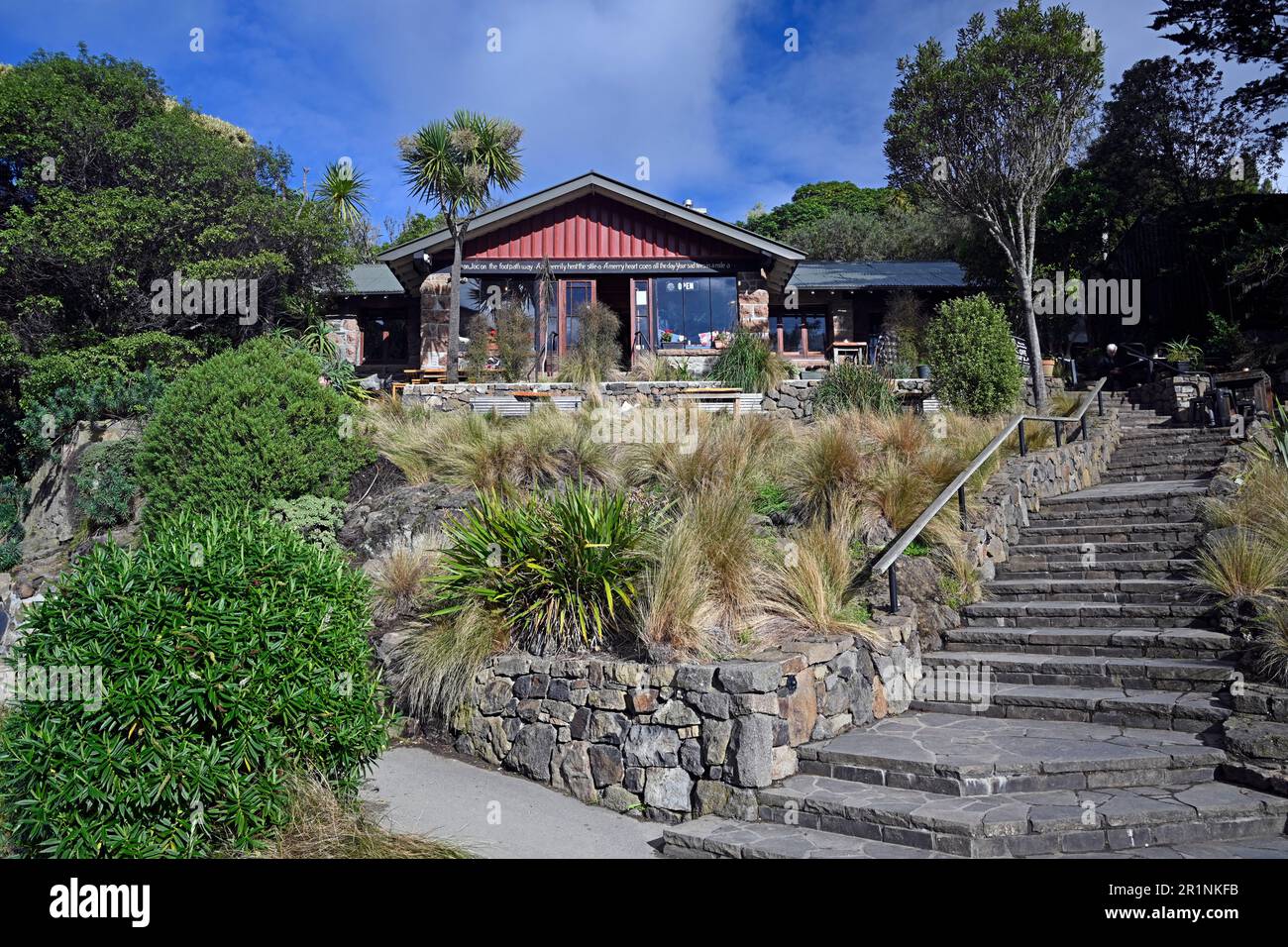 Christchurch, New Zealand - May 12, 2023; The Sign Of The Kiwi Cafe at ...