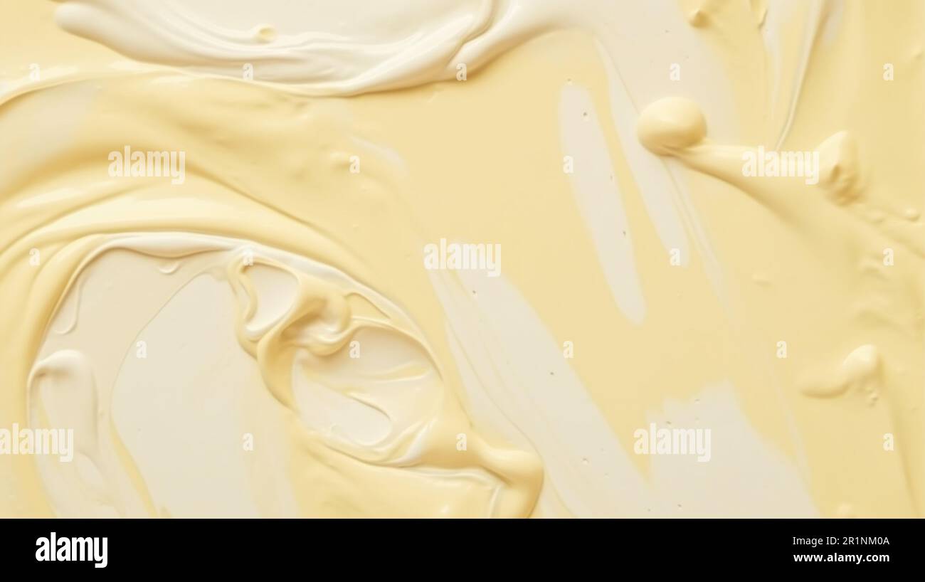 Ice cream texture background in summer vanilla colors Stock Photo - Alamy